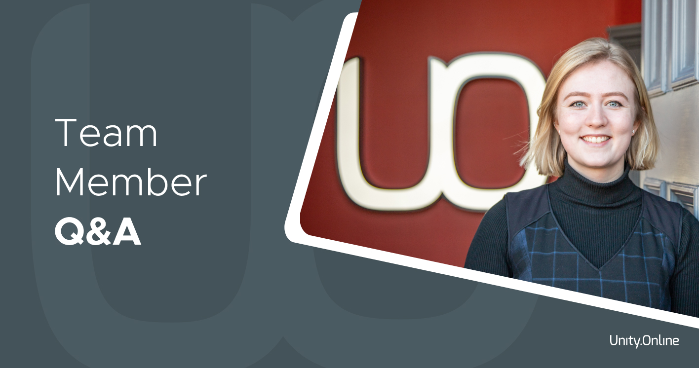 Team Member Q&A - Megan Staples - Unity Online