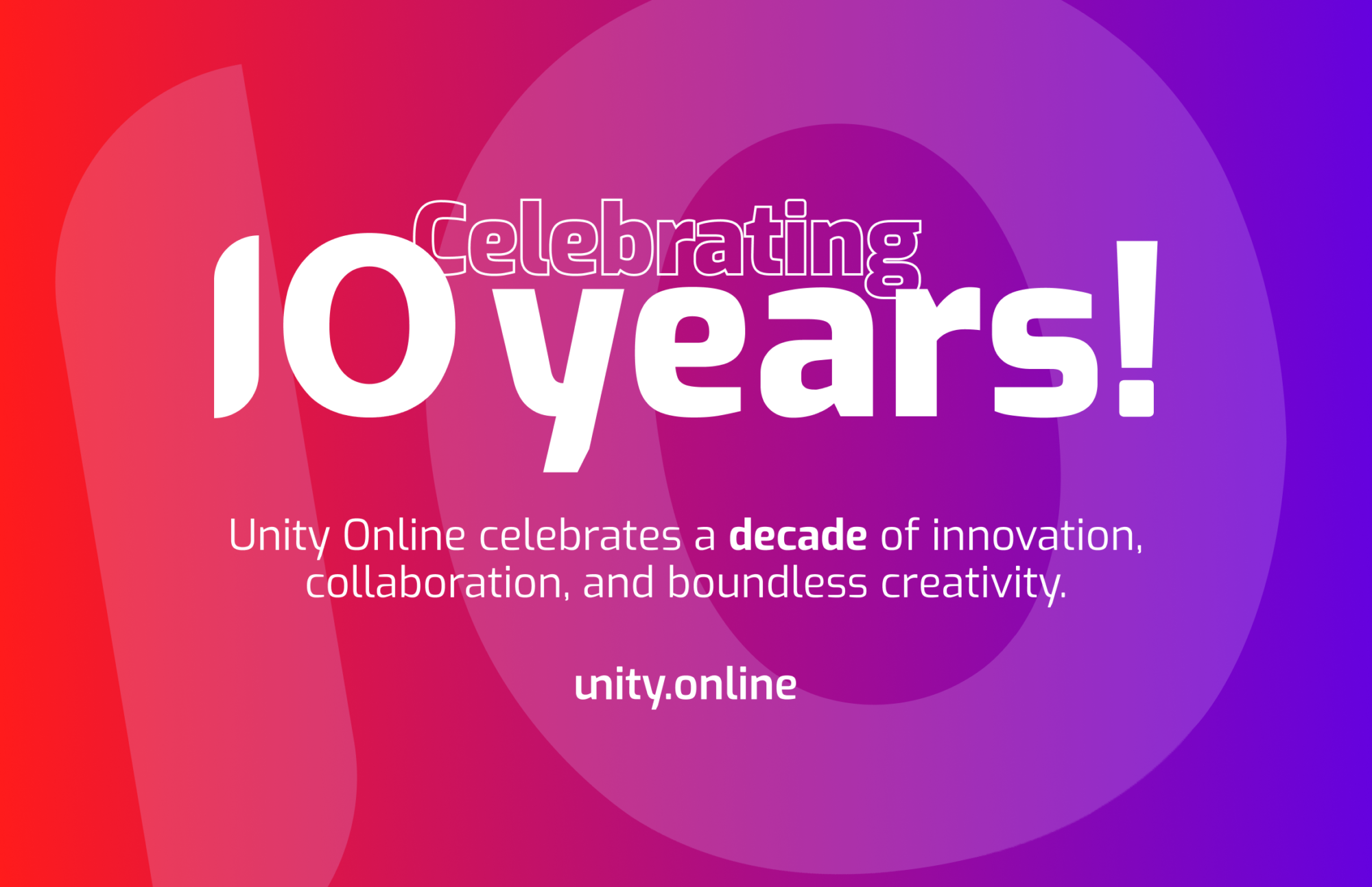 10 years of Unity Online - Unity Online